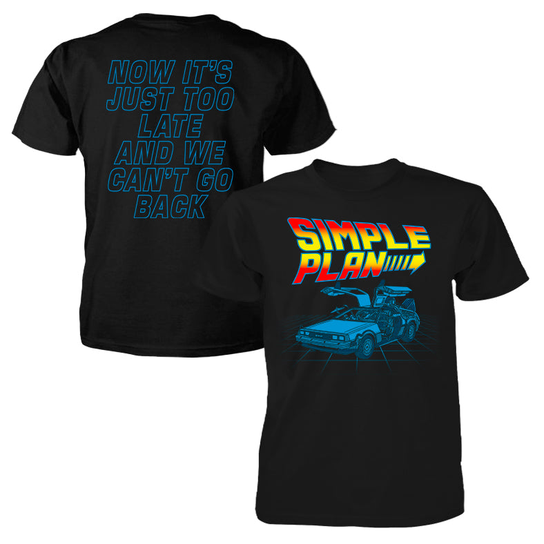 Band In Van T-Shirt | Simple Plan Band Apparel & Merchandise – Simple ...