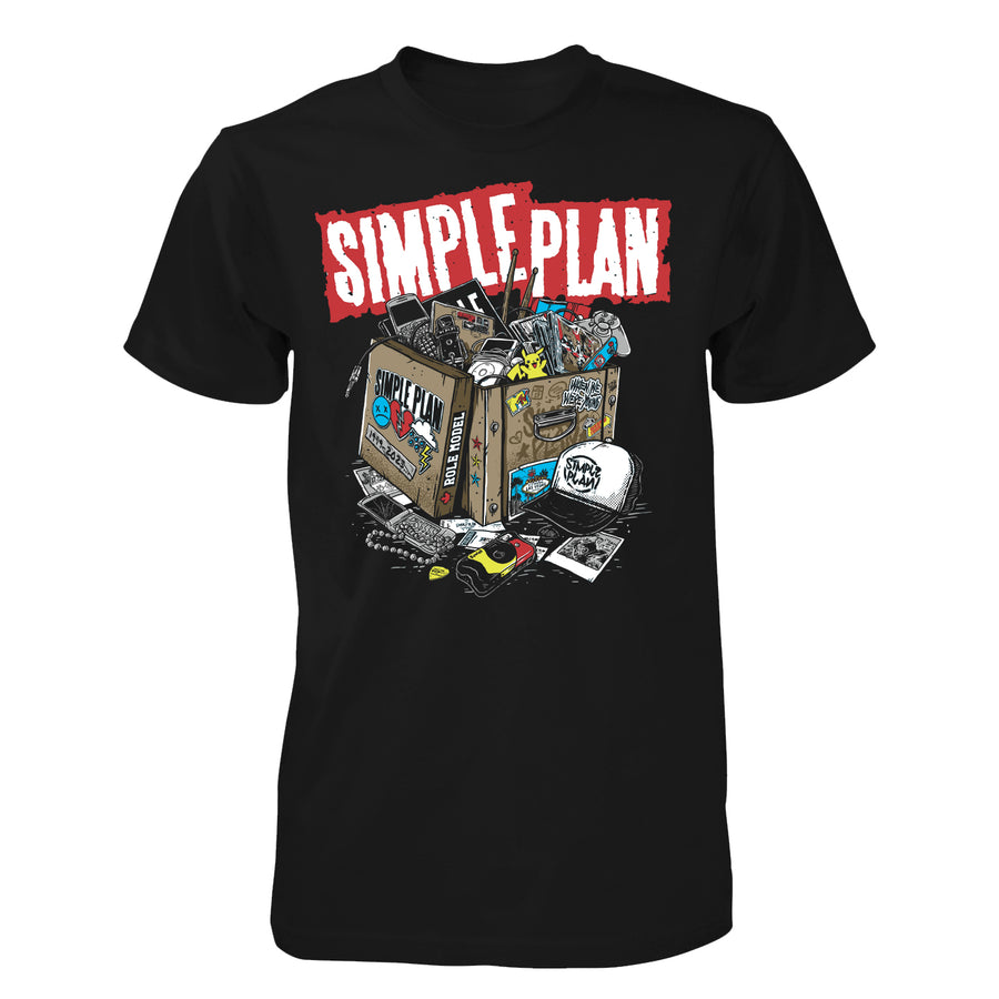 Souvenir T-shirt | Simple Plan Band Apparel & Merchandise – Simple Plan ...